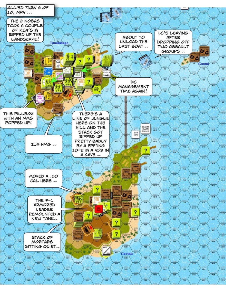 Gavutu-Tanambogo CG, 3rd Assault Period | Advanced Squad Leader AAR ...