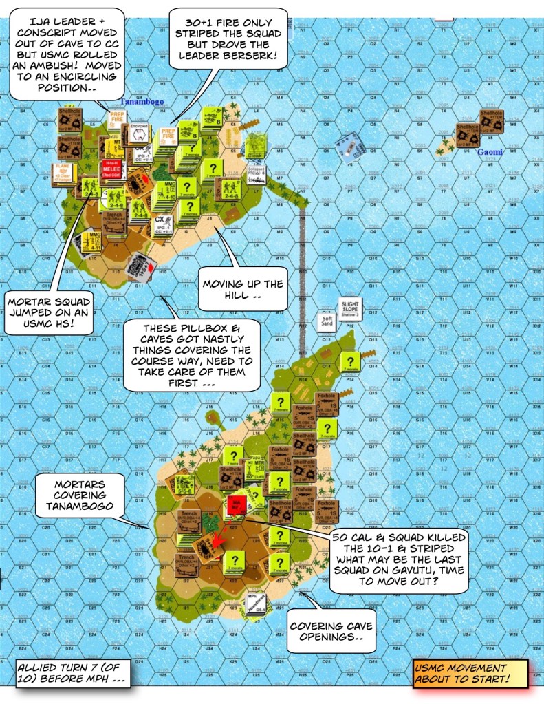 Gavutu-Tanambogo CG, 3rd Assault Period | Advanced Squad Leader AAR ...