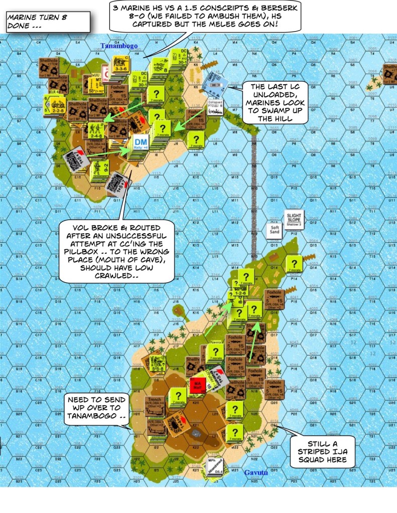 Gavutu-Tanambogo CG, 3rd Assault Period | Advanced Squad Leader AAR ...